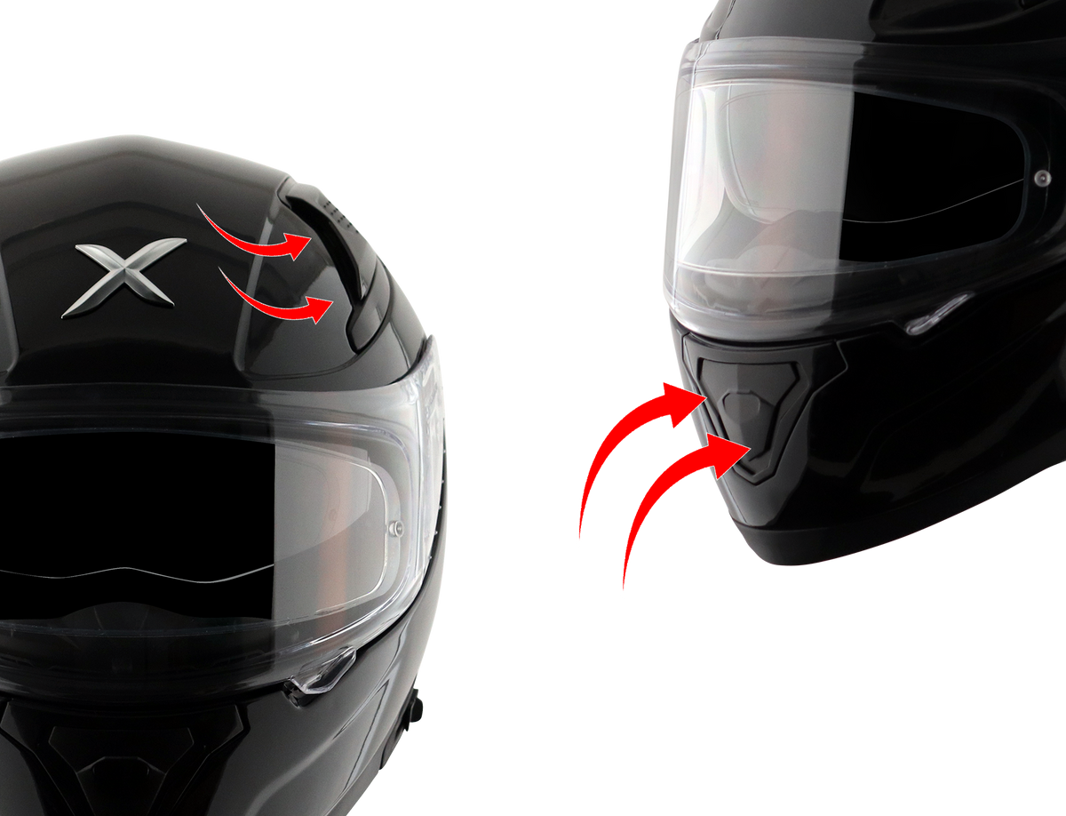 AXOR APEX TRANCE HELMET- GLOSS BLACK GOLD – The Saddle Store