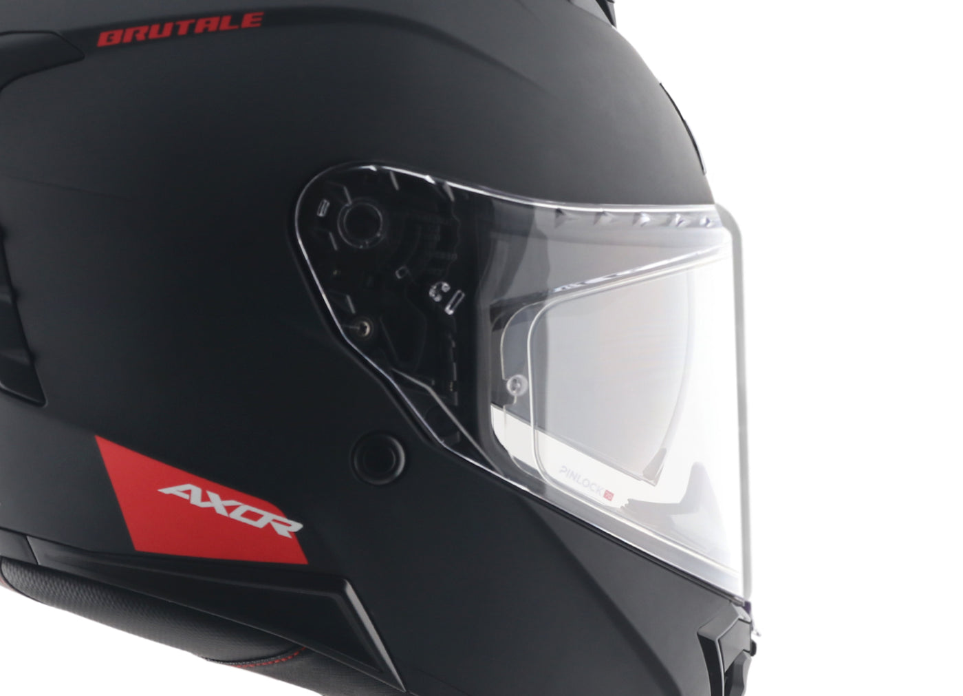 AXOR BRUTALE SOLID DUAL SPOILER HELMET (Dull Black)