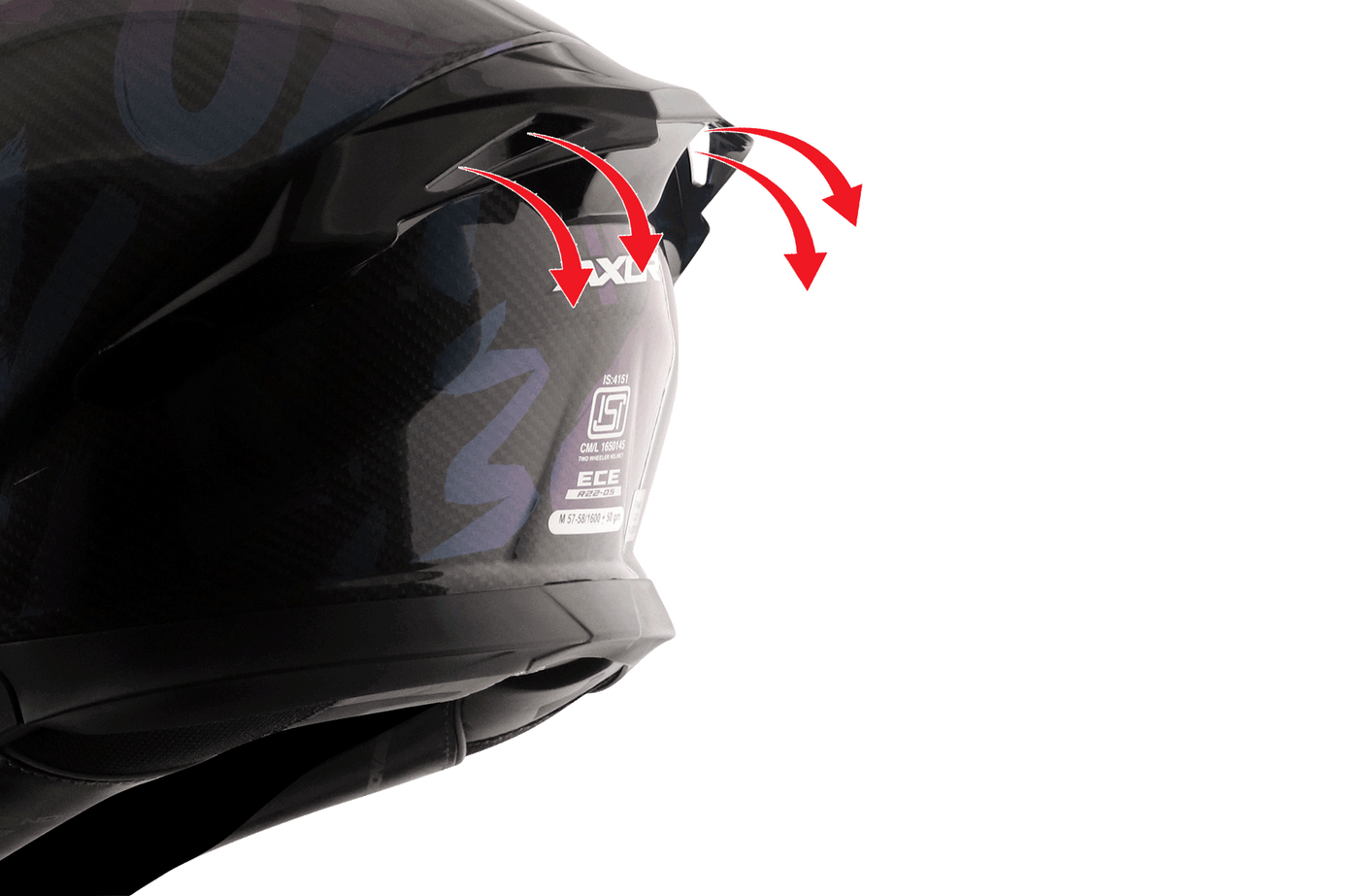 Apex Gloss Carbon Helmet