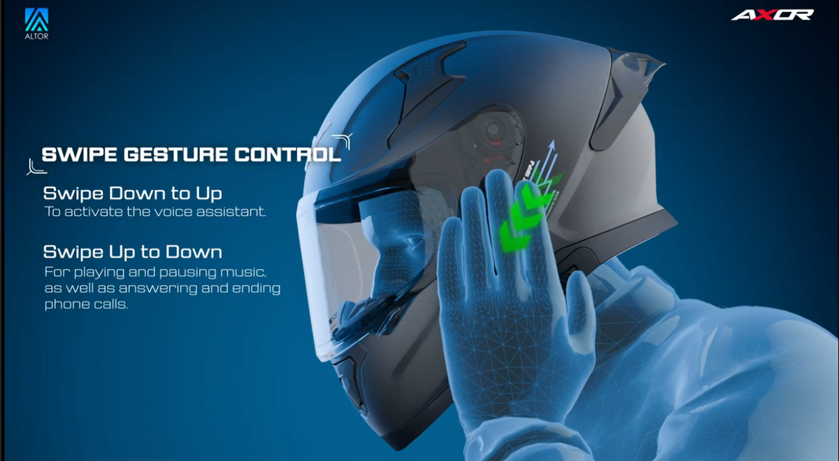 Axor X Altor Apex Smart Bluetooth Helmet