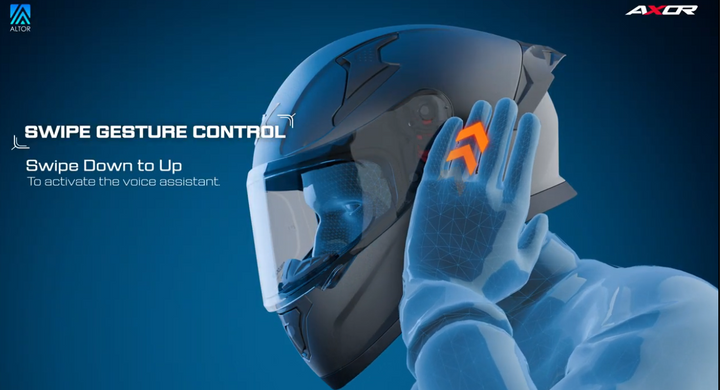 Axor X Altor Apex Smart Bluetooth Helmet